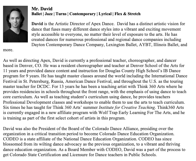 Meet Our Teachers and Staff! - Dual Star Academy of Dance